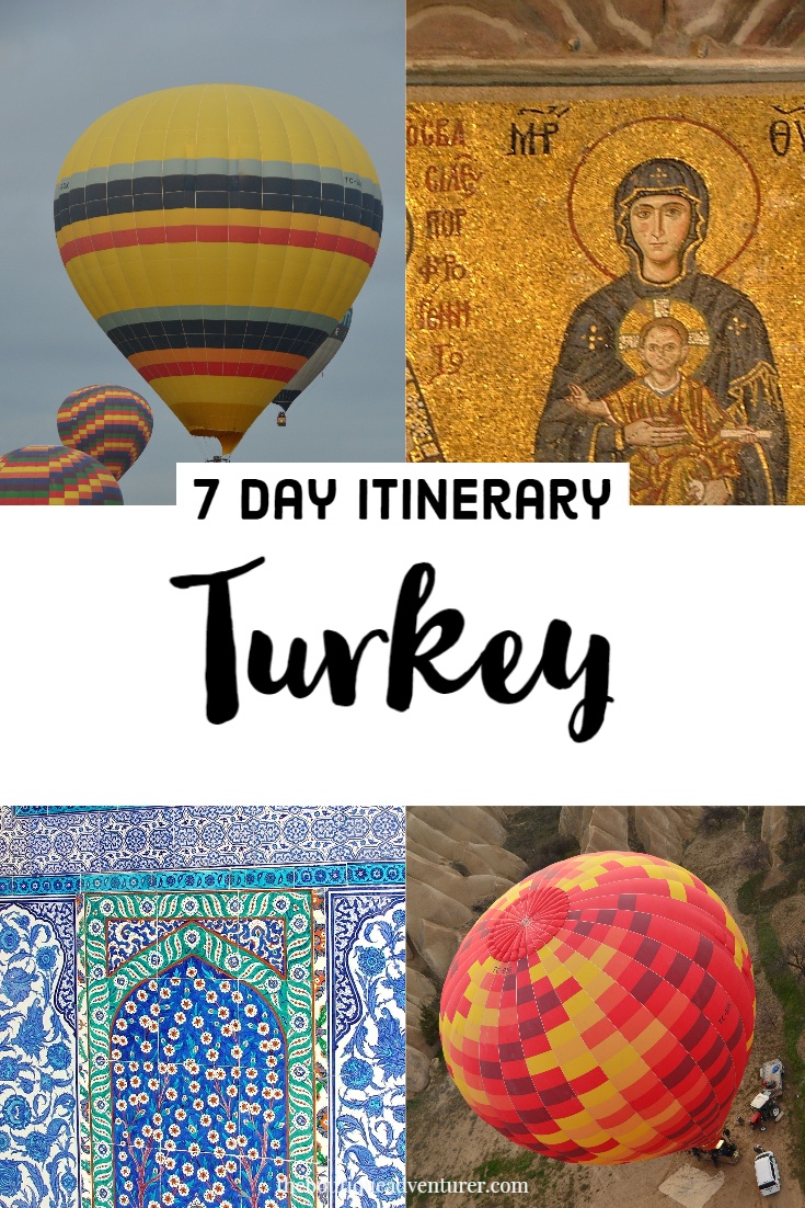 Turkey Itinerary 7 Days - featuring Cappadocia - for Boutique Hotel ...